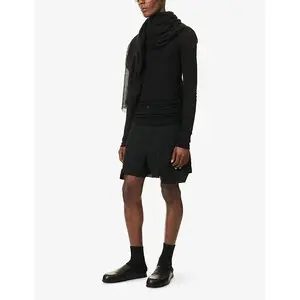 Rick Owens Stefan Wool Cargo Shorts