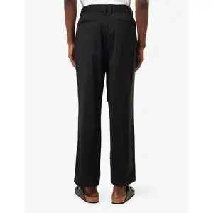 THE COUTURE CLUB Tailored Barrel-leg Woven Trousers