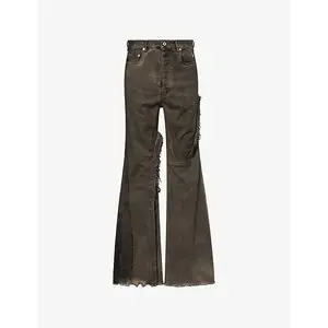 Rick Owens Bolan Bootcut Cotton Denim Jeans
