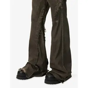 Rick Owens Bolan Bootcut Cotton Denim Jeans