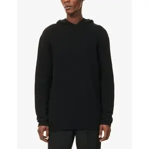 Rick Owens Long-sleeve Cashmere-blend Knit Hoody