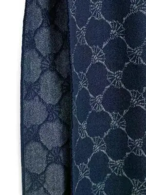 JOOP! Fabio Fringed-trims Knitted Cotton Scarf