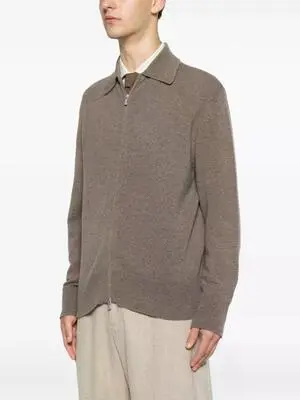 Eleventy Long-sleeve Zip-fastening Cardigan