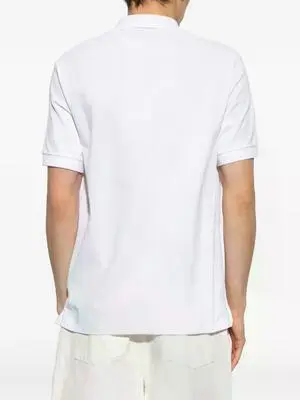 Paul Smith Zebra-patch Polo Shirt - White