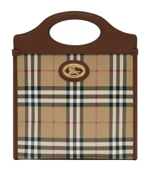 Burberry Mini Canvas Pocket Bag - Beige