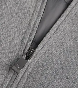 Pal Zileri Wool-blend Padded Bomber Jacket