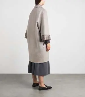 Colombo Cashmere-blend Trench Coat