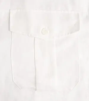 ANINE BING Edith Cropped Shirt