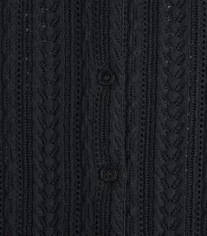 ANINE BING Open-knit Moni Cardigan