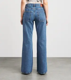 ANINE BING Wyatt High-rise Flared Jeans