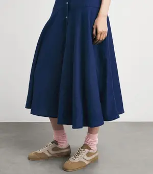Polo Ralph Lauren Linen Shirt Dress - Blue