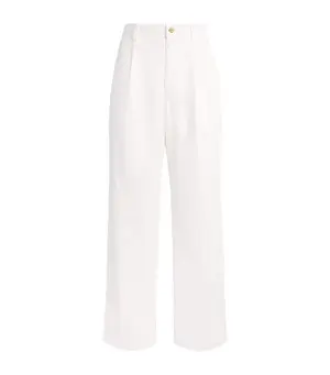 Polo Ralph Lauren Pleated Trousers - White