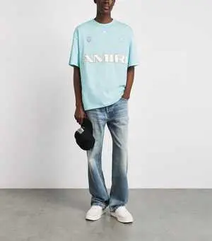 Amiri Cotton Sport 94 T-shirt - Blue