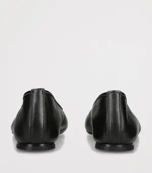Dear Frances Leather Balla Ballet Flats