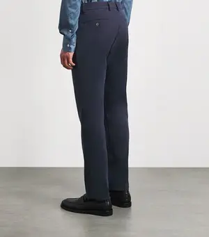 Paul & Shark X-soft Straight Chinos - Blue