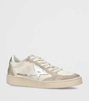 GOLDEN GOOSE Ball Star Fabric And Suede Sneakers