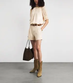 Ulla Johnson Silk Alina Blouse - Ivory