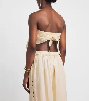 Simkhai Linen-hemp Lahni Top