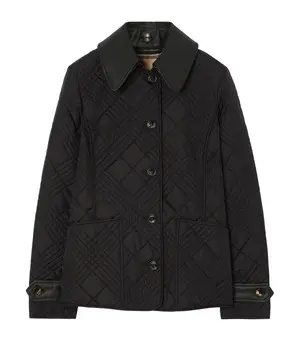 Burberry Quilted Field Jacket - Black
