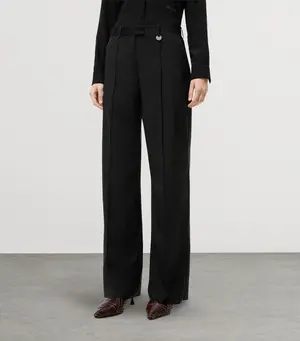 Burberry Wool Tailored Trousers