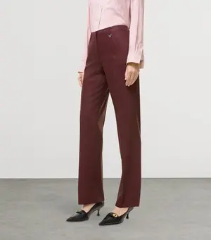 Burberry Wool Tailored Trousers