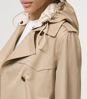 Burberry Tropical Gabardine Foxfield Trench Coat