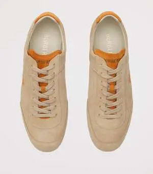 Burberry Suede Knight Runner Sneakers