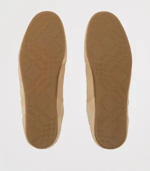 Burberry Suede Knight Runner Sneakers