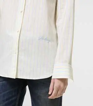 Burberry Silk-cotton Stripe Shirt