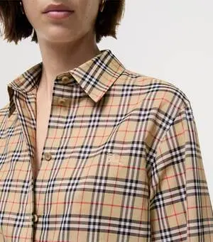 Burberry Cotton Check Shirt
