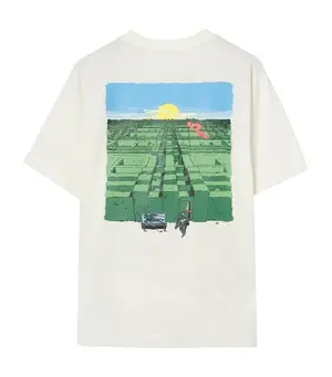 Burberry Cotton Maze Print T-shirt