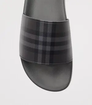 Burberry Check Slides