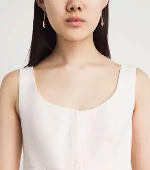 Paige Sleeveless Carra Crop Top