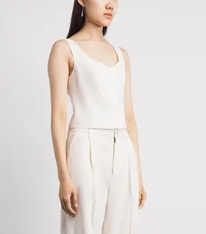 Paige Sleeveless Carra Crop Top