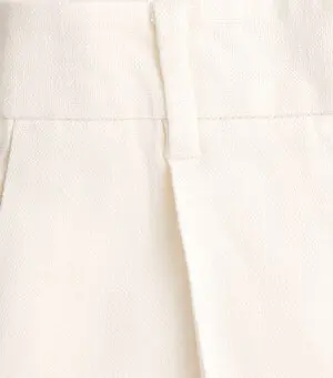Paige Westin Pleated Wide-leg Trousers