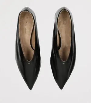 Khaite Miriam Leather Pumps
