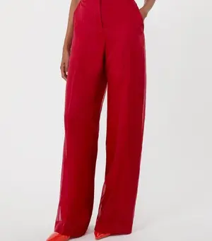 Max Mara Silk Wide-leg Trousers