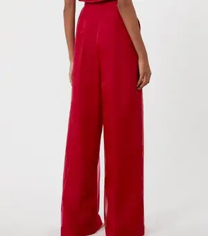 Max Mara Silk Wide-leg Trousers