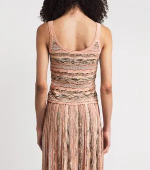 Ulla Johnson Clotilde Knitted Tank Top - Beige
