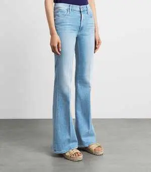 MOTHER The Doozy Flared Jeans - Blue