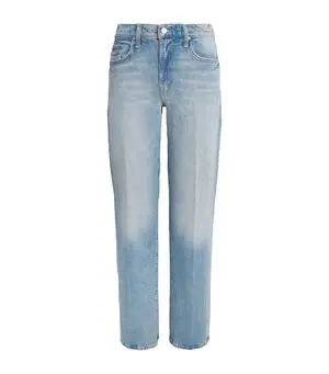 MOTHER The Zip Rambler Skimp Mid-rise Jeans