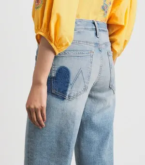 MOTHER The Zip Rambler Skimp Mid-rise Jeans