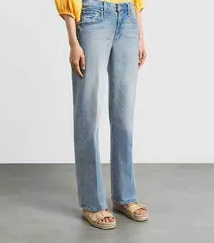 MOTHER The Zip Rambler Skimp Mid-rise Jeans