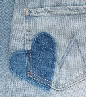 MOTHER The Zip Rambler Skimp Mid-rise Jeans