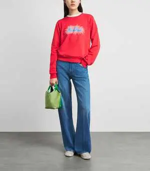 MOTHER The Lasso Sneak Jeans - Blue