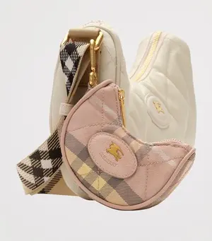 Burberry Horseshoe Bag Charm - Pink