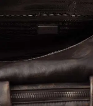 Prada Nappa Lambskin Duffle Bag