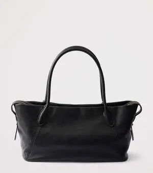 Prada Large Leather Tote Bag