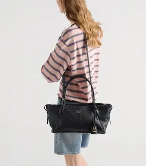 Prada Large Leather Tote Bag