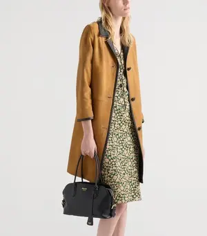 Prada Medium Leather Tote Bag